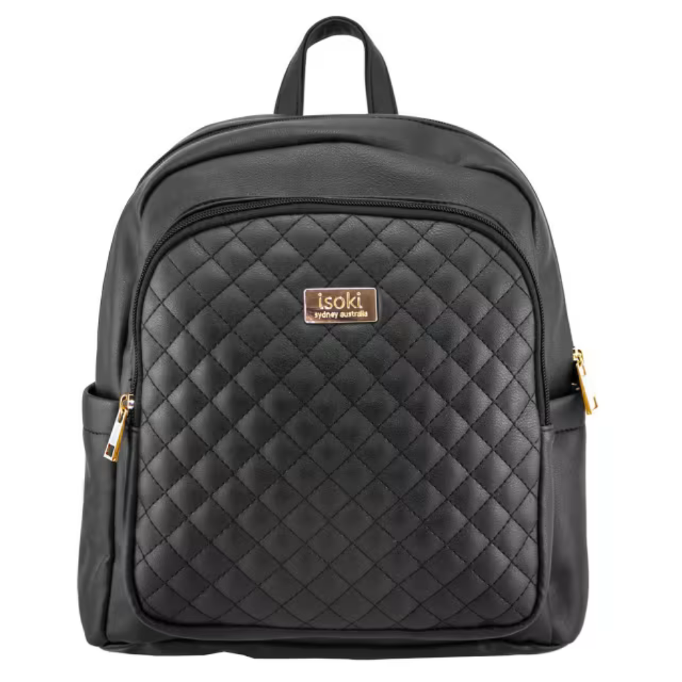 Isoki Mini Marlo Backpack EBONY – Whole Bubs