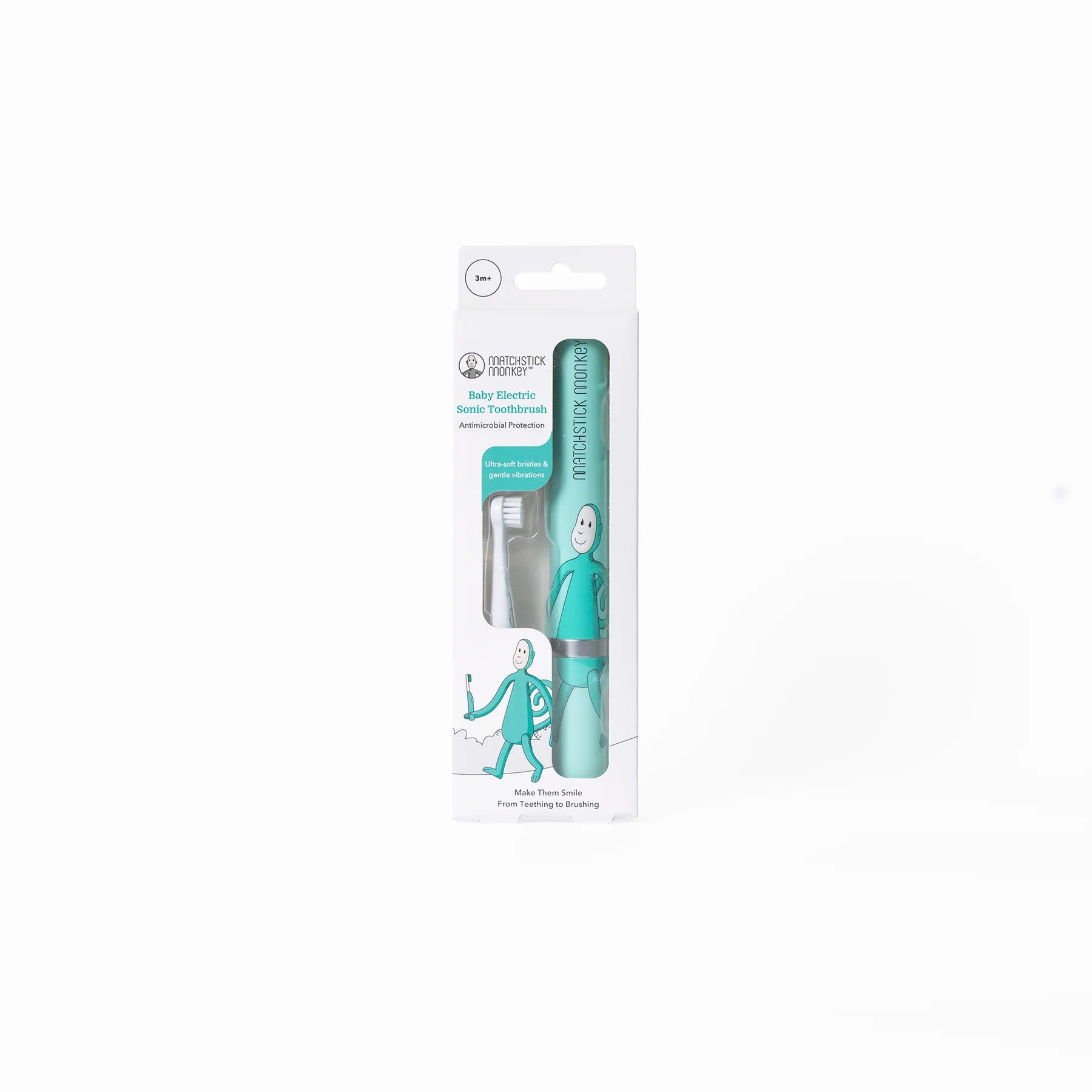 Matchstick Monkey Baby Sonic Toothbrush – Whole Bubs