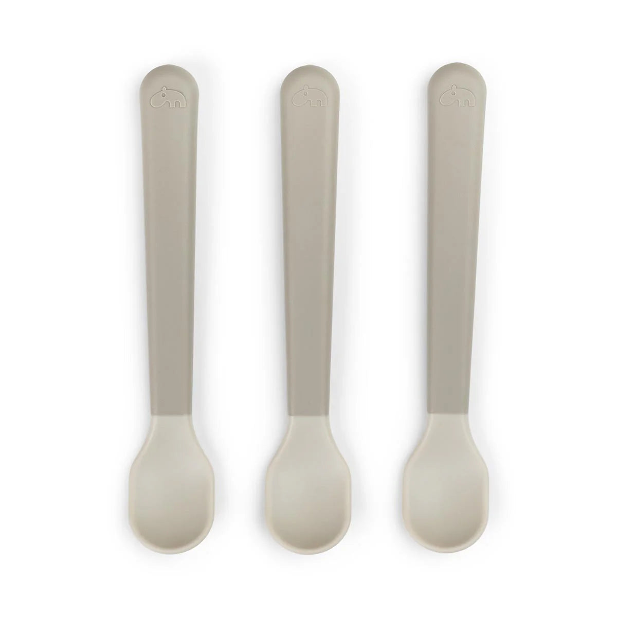 Done by Deer Foodie Easy-Grip Spoon 3 pack - Sand – Whole Bubs