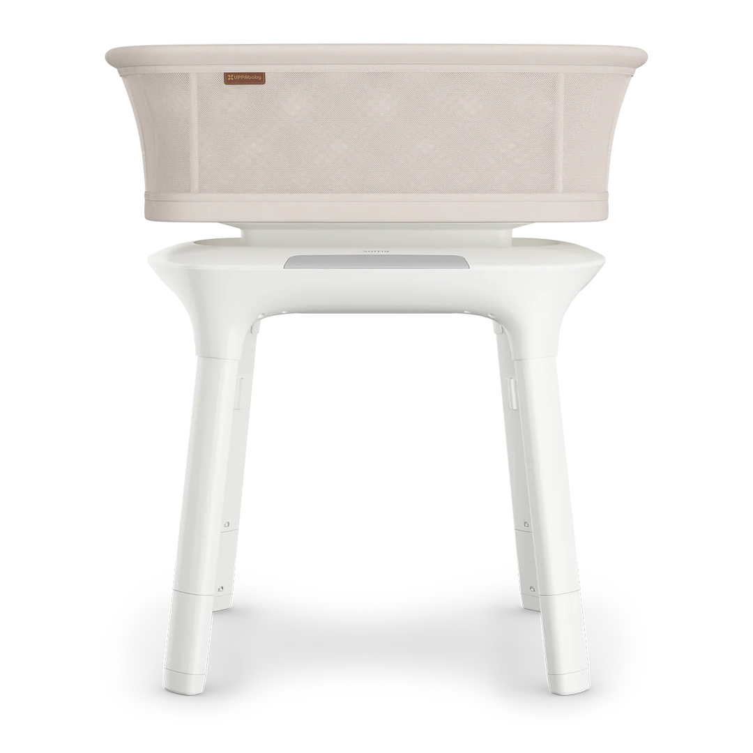 UPPAbaby Soma Smart Bassinet - Charlie - Sand Melange – Whole Bubs