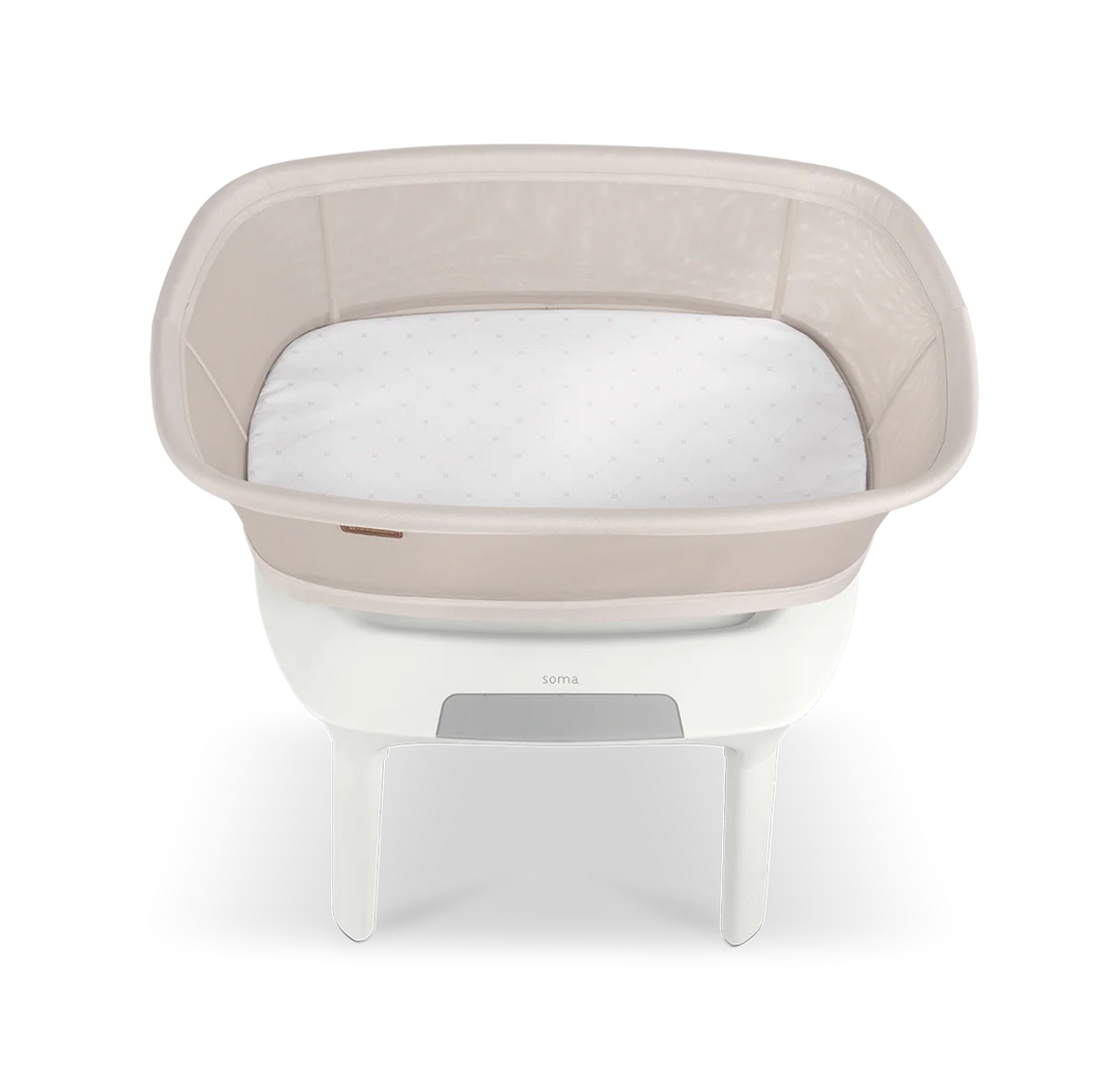 UPPAbaby Soma Smart Bassinet - Charlie - Sand Melange – Whole Bubs