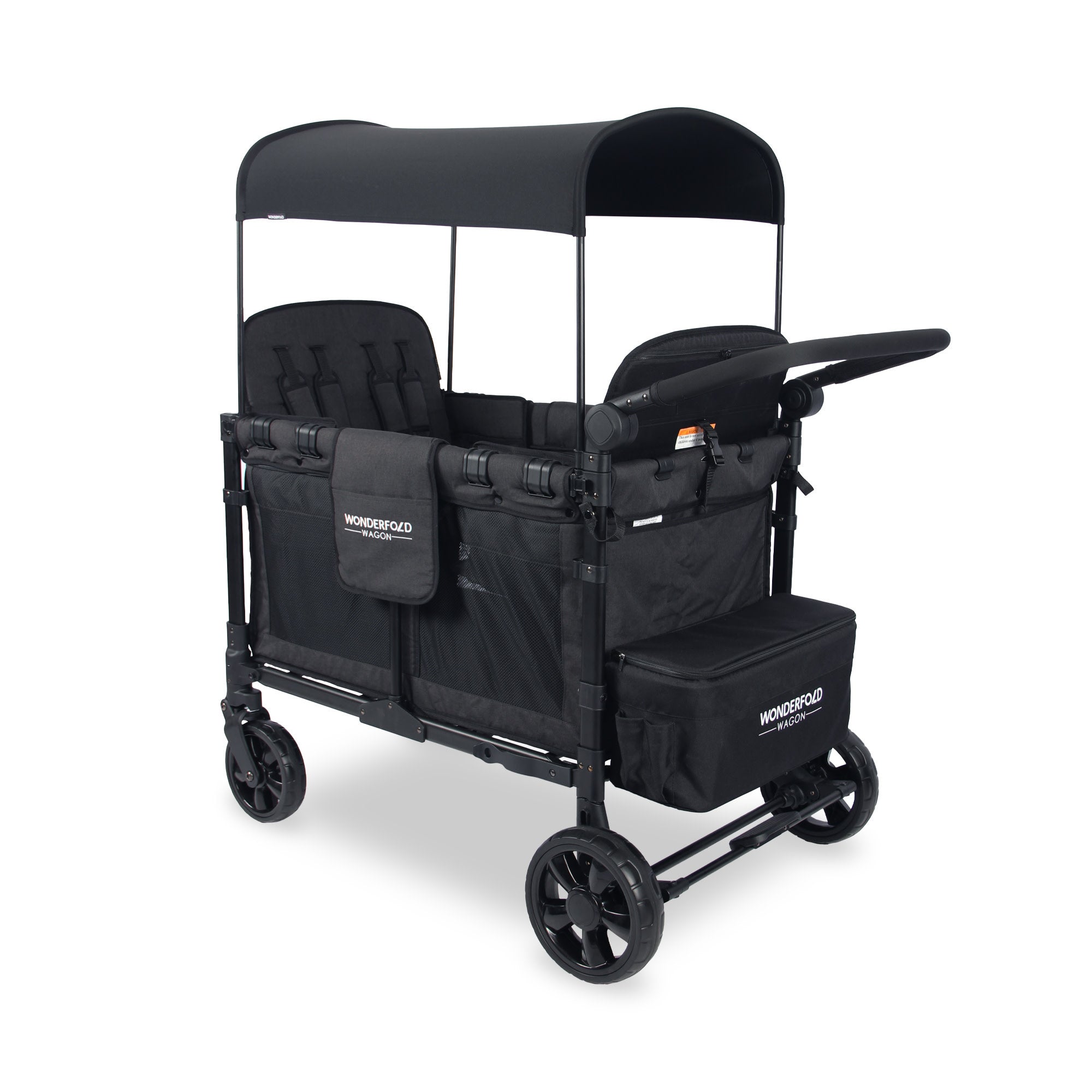 Wonderfold W4 Elite - Quad Wagon - Volcanic Black – Whole Bubs