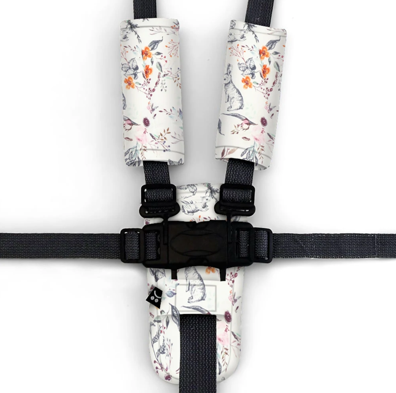 Outlookbaby 3 Piece Harness Cover Set Enchanted Bunnies – Whole Bubs