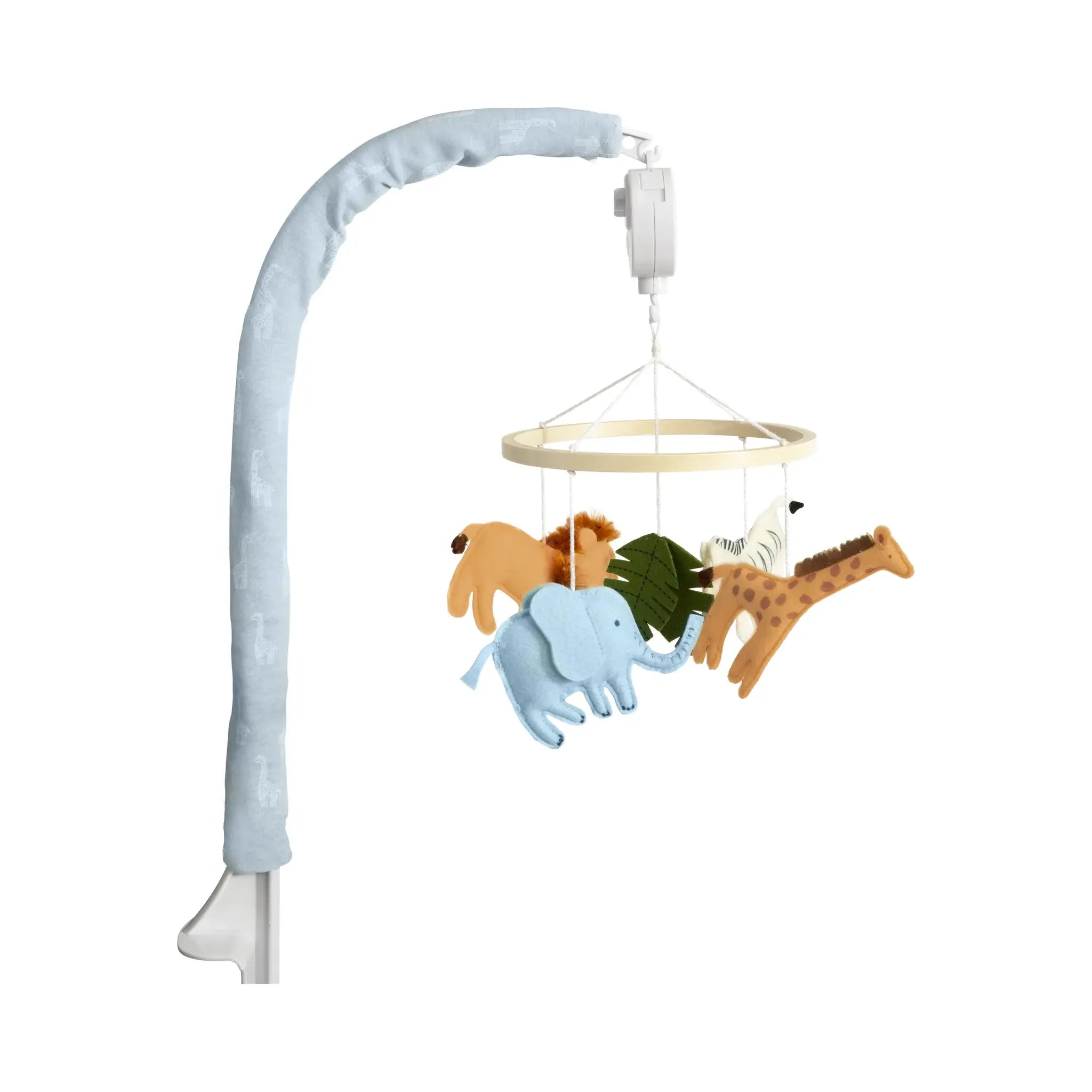 Living Textiles Musical Mobile Set - Wild Safari – Whole Bubs