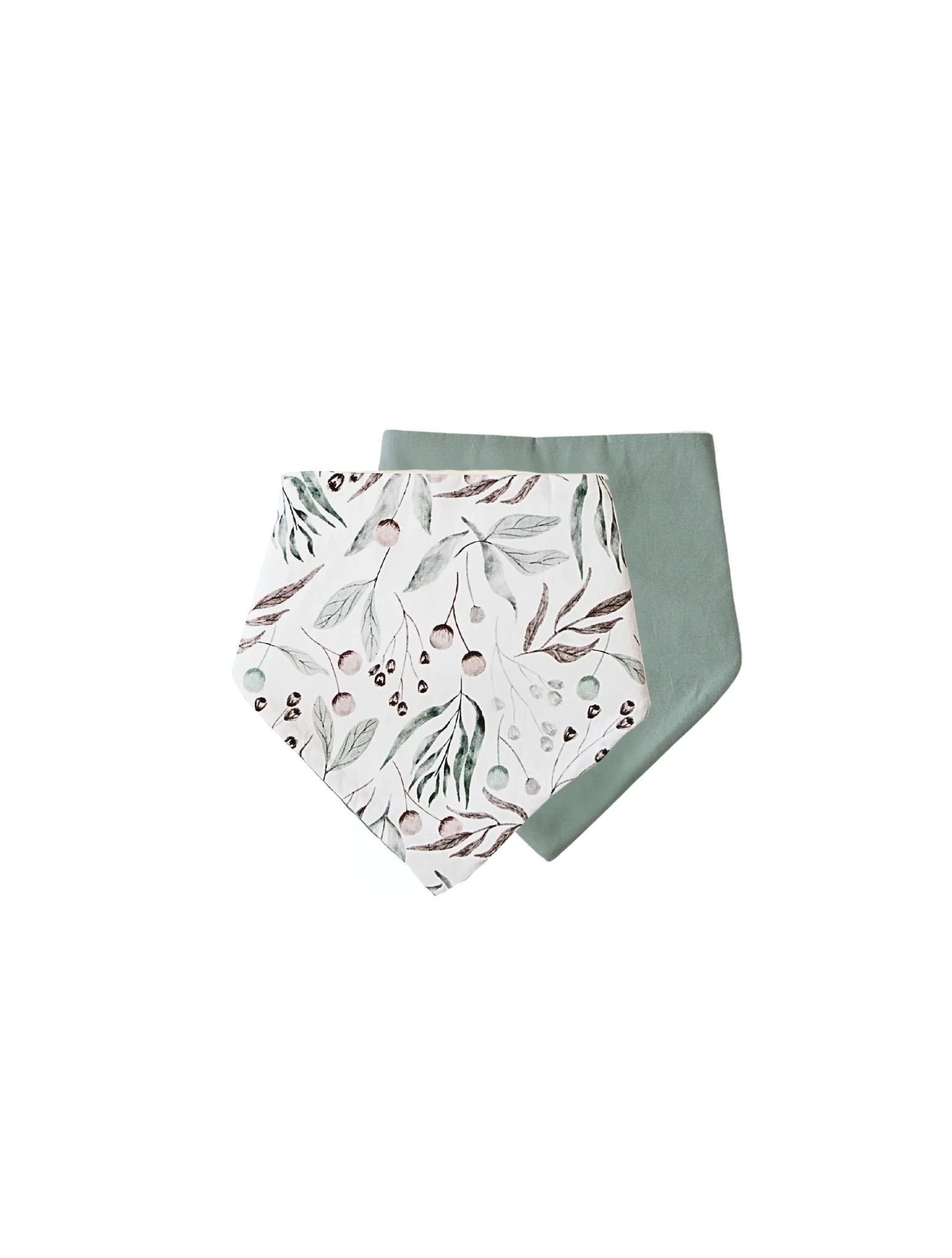 Bambella Designs Bandana Bibs 2 Pack | Botanical & Lagoon – Whole Bubs