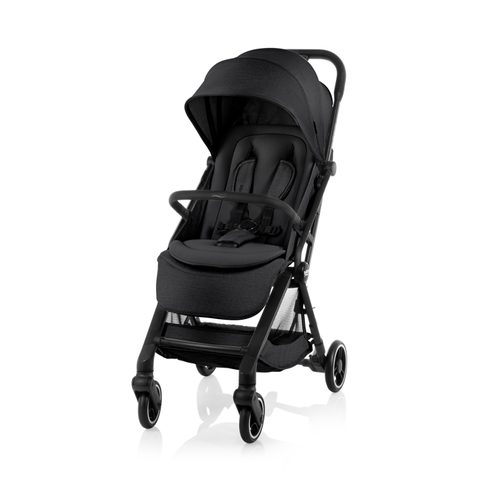 Britax Flylite Travel Stroller - Raven Black (37022) – Whole Bubs