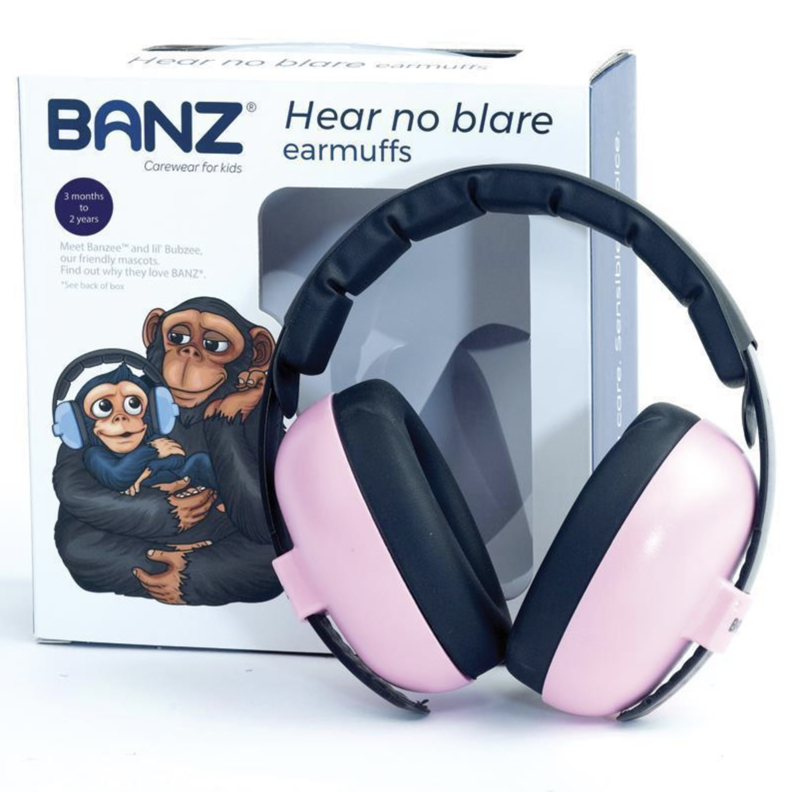Baby Banz Ear Muffs Mini-Petal Pink – Whole Bubs