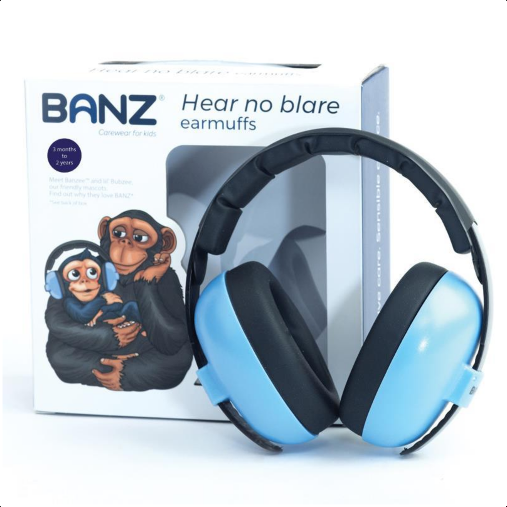 Baby Banz Ear Muffs Mini- Sky Blue – Whole Bubs