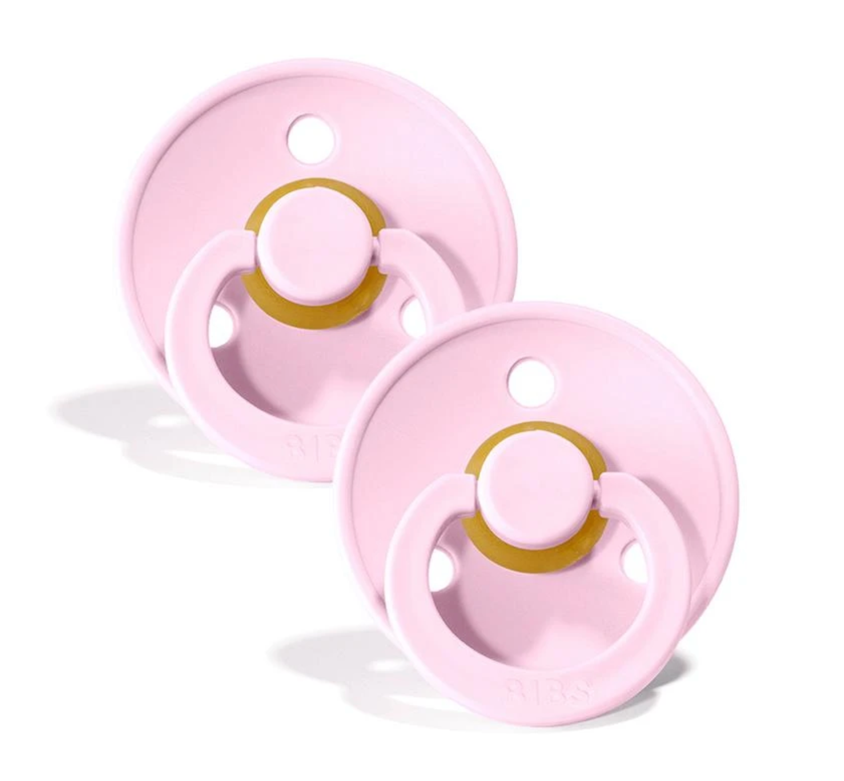 BIBS Colour Double Pack-Baby Pink – Whole Bubs