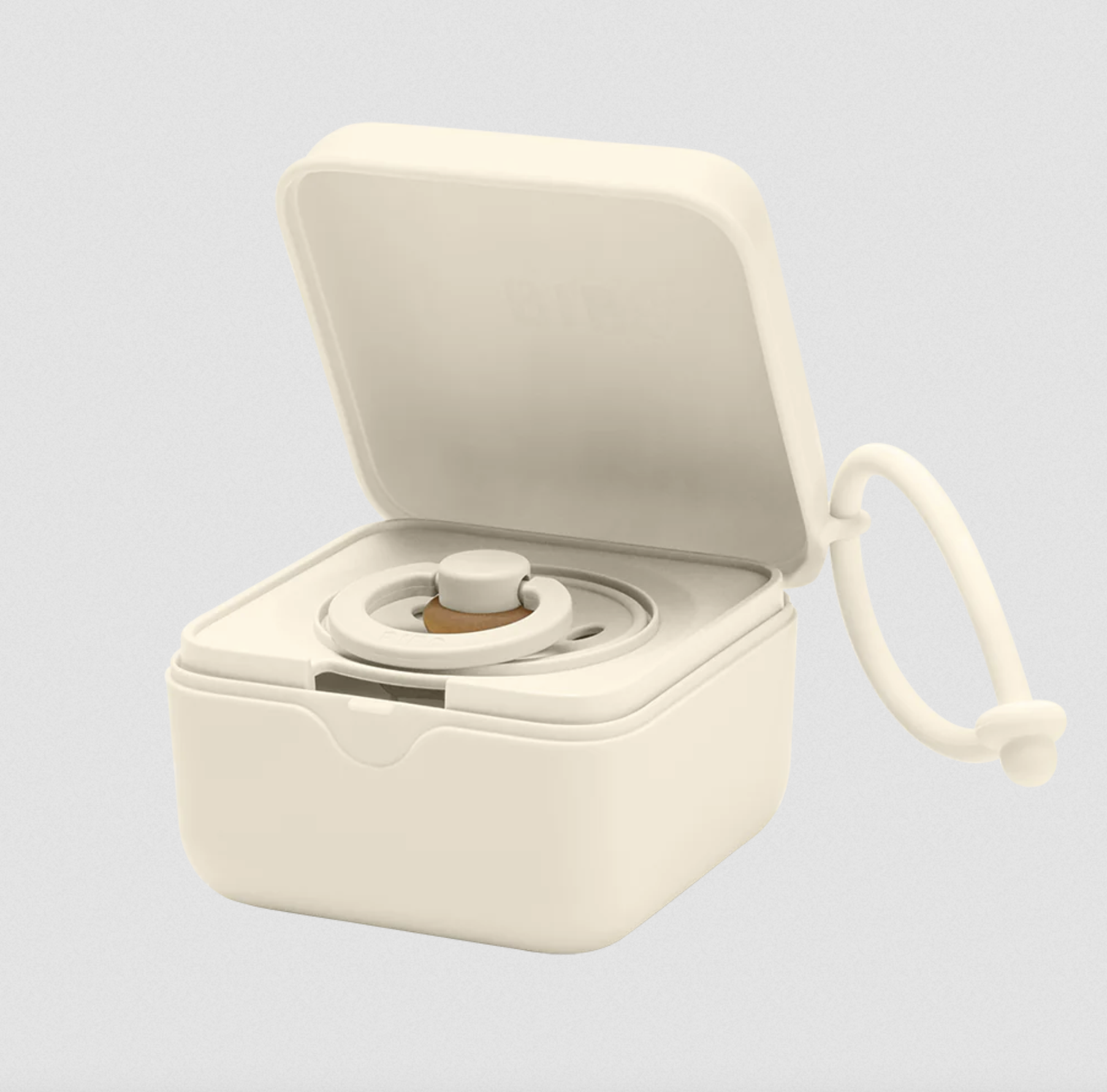 BIBS Pacifier box-Ivory – Whole Bubs