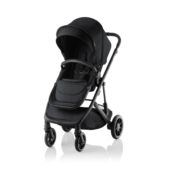 Britax Mini Stroller - Raven Black (36992) – Whole Bubs