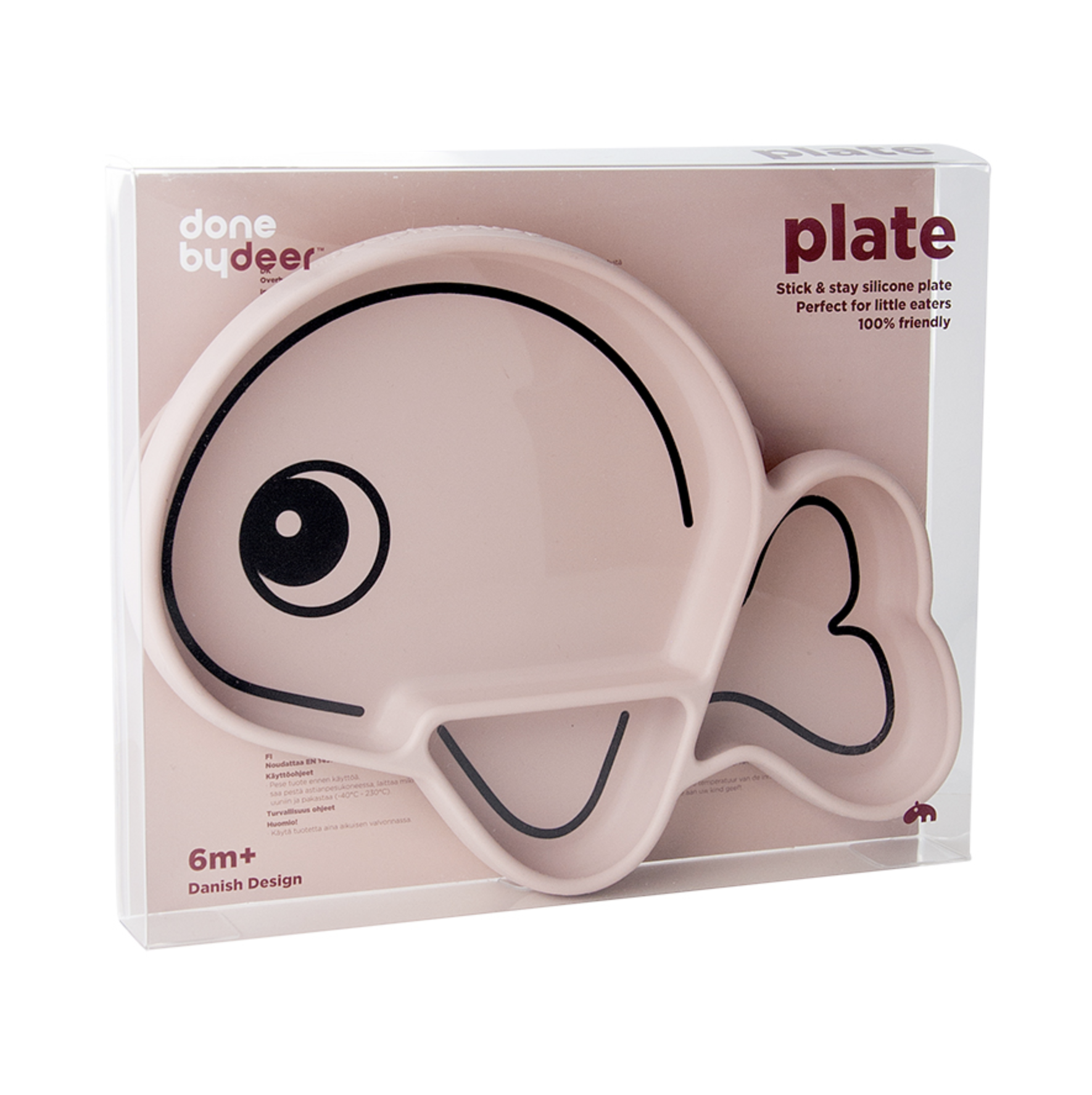 Done by Deer Silicone Stick & Stay Plate Wally powder – Whole Bubs