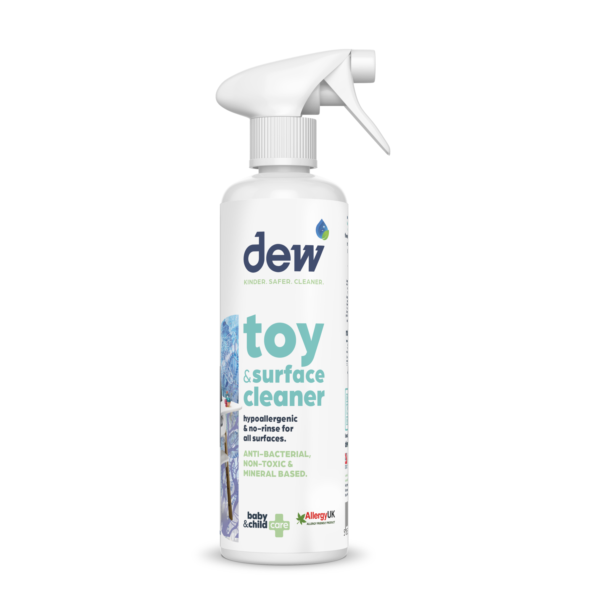 Dew Toy & Surface Sanitiser 500ml – Whole Bubs