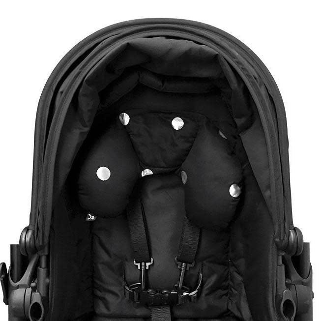 Outlookbaby Head Hugger Neck Support Black/Silver – Whole Bubs