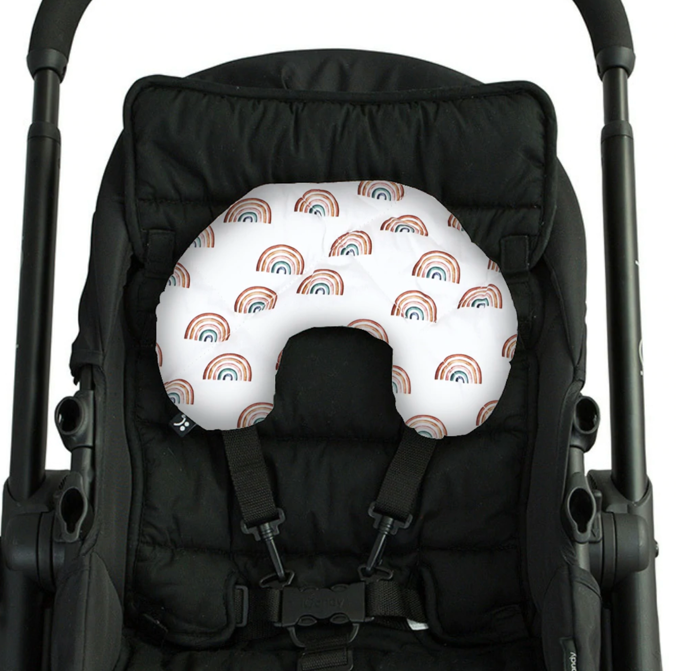 Outlookbaby Head Hugger Neck Support Earth Rainbows – Whole Bubs