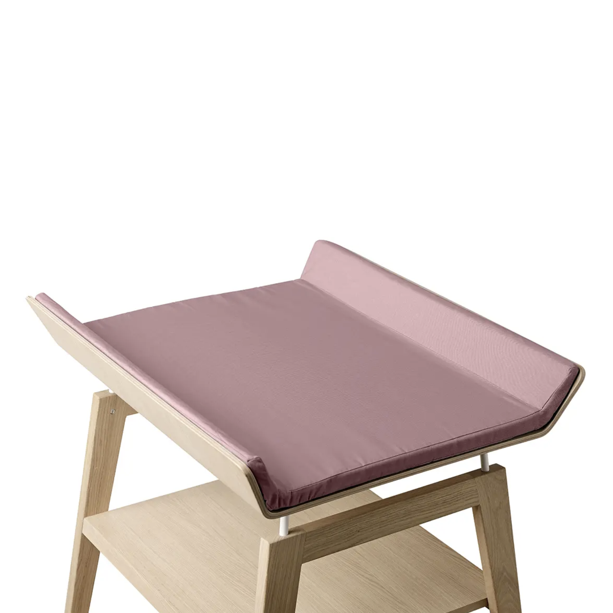 Leander ORGANIC Linea Change Table Mat Cover-Dusty Rose – Whole Bubs