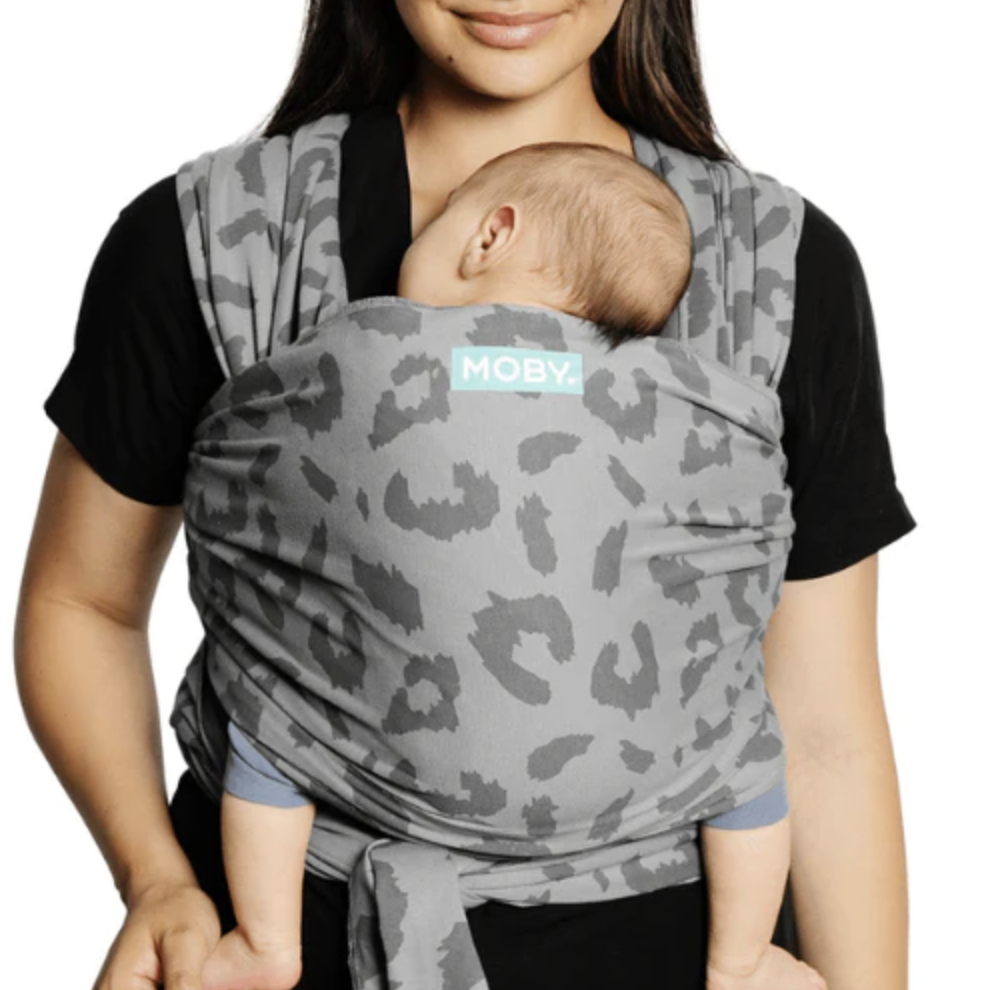 Moby Classic Wrap Night Leopard – Whole Bubs