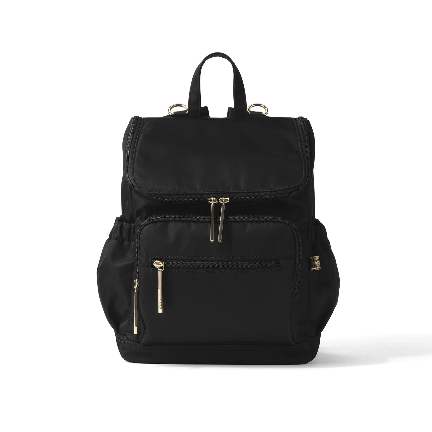 OiOi Signature Mini Backpack 2.0 - Black Nylon – Whole Bubs