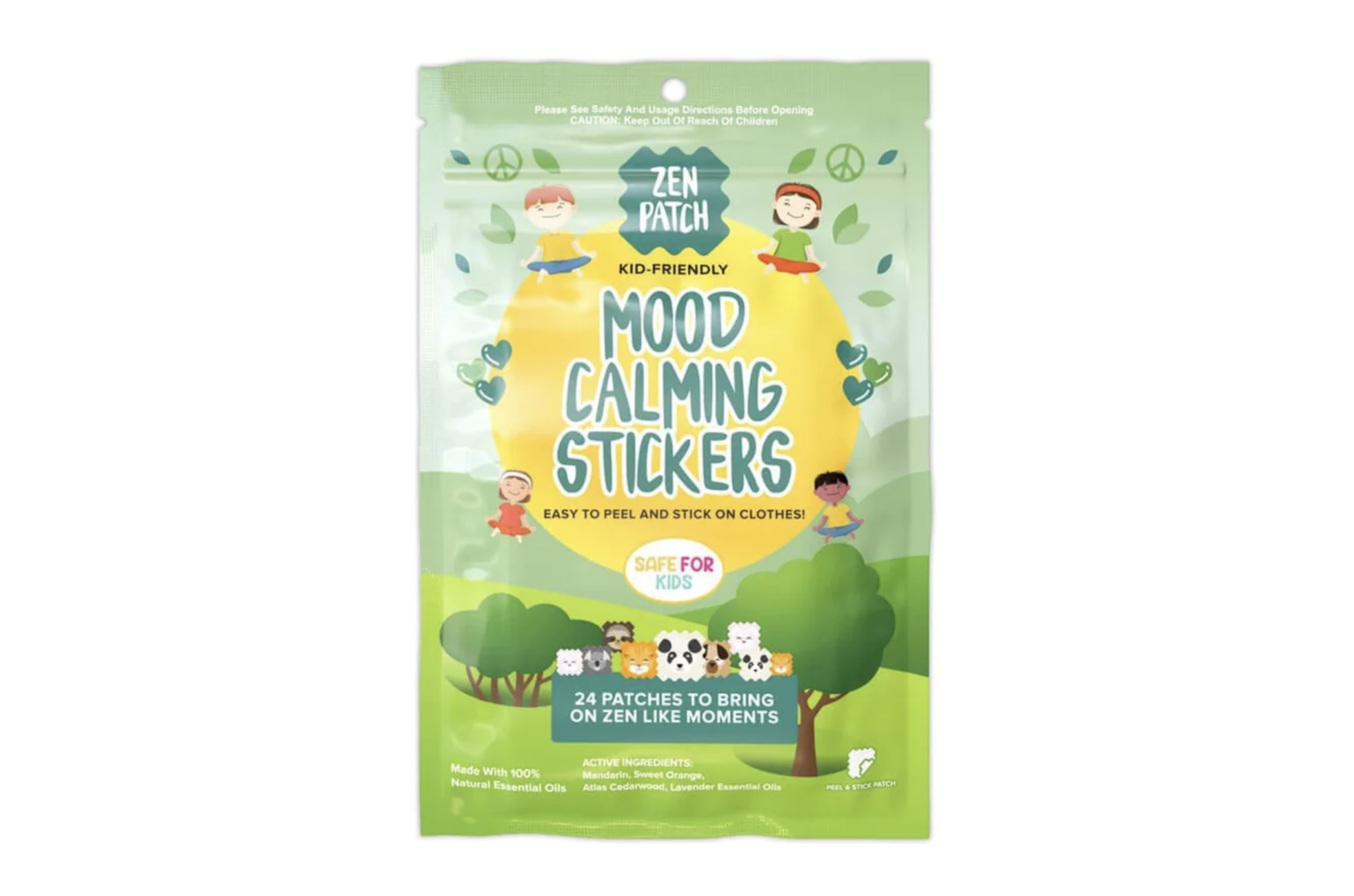 Zen Patch - Mood Calming Stickers – Whole Bubs